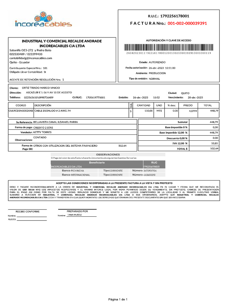 Fac - 001 002 000039391 | PDF