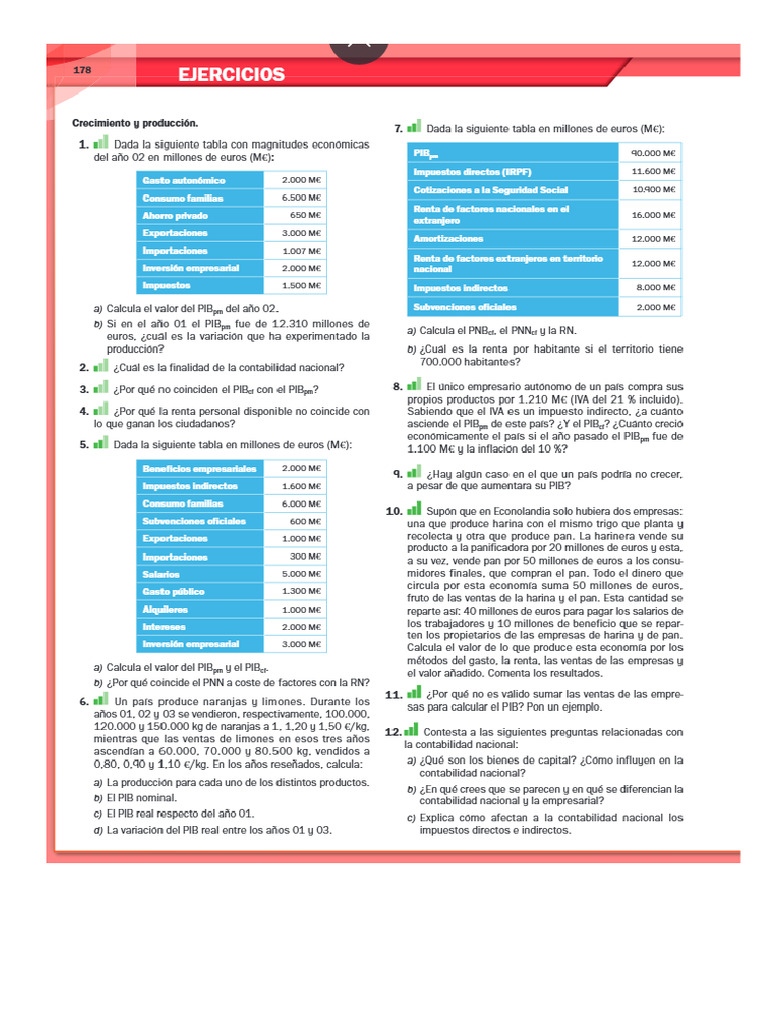 Ud8 Ejercicios MGH y de Refuerzo | PDF