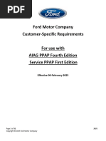 VDA Volume 2 PPA Trigger Matrix | PDF | Specification (Technical ...