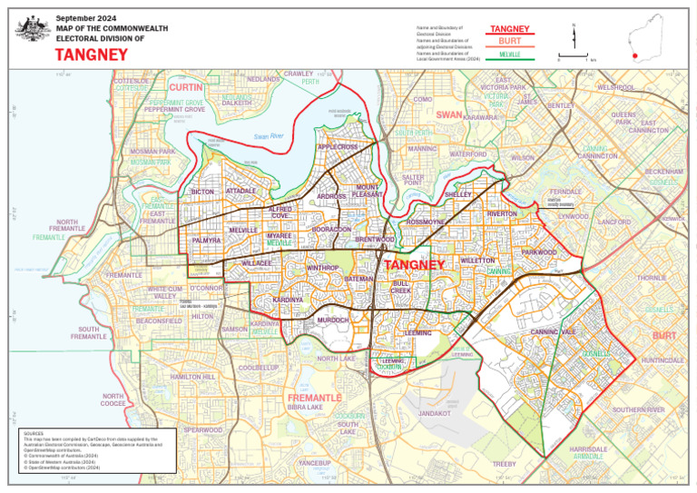 2024 AEC WA A3 Tangney Final | PDF
