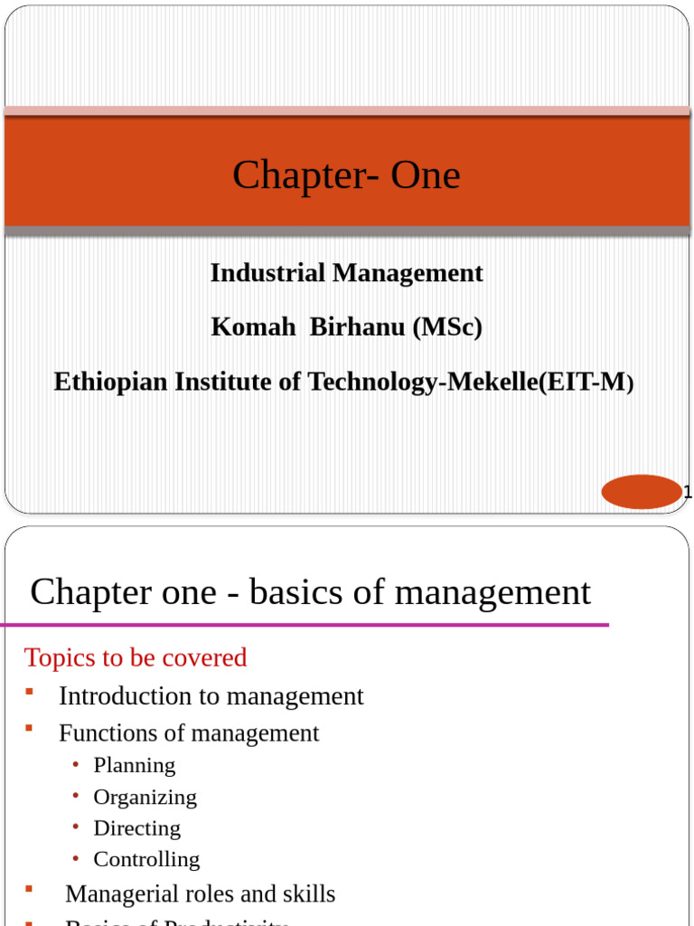 Fundamentals of Industrial Management | PDF | Labour Economics | Skill