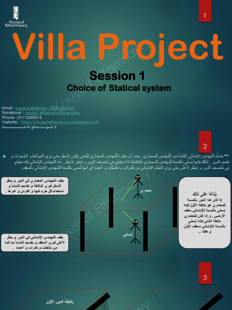 Session 1-Villa Project | PDF