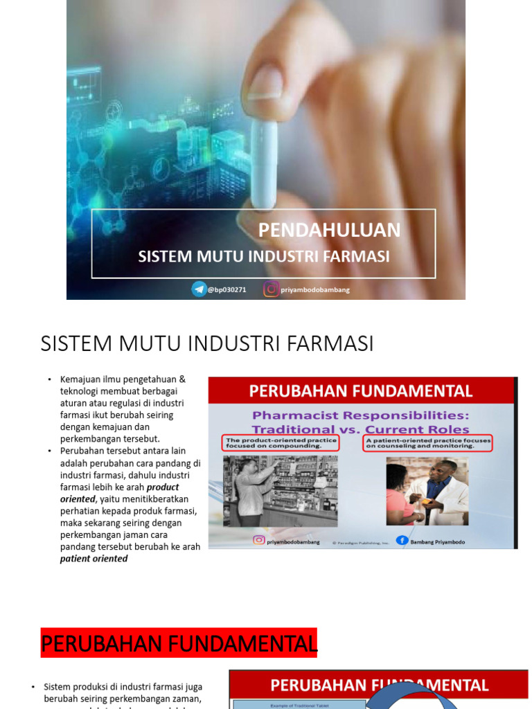 Pendahuluan Sistem Mutu New Revisi 2025 | PDF