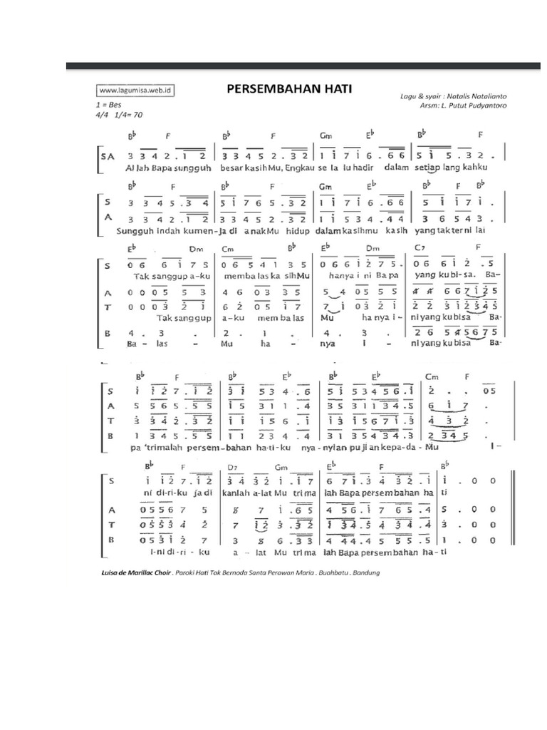 Persembahan Hati | PDF
