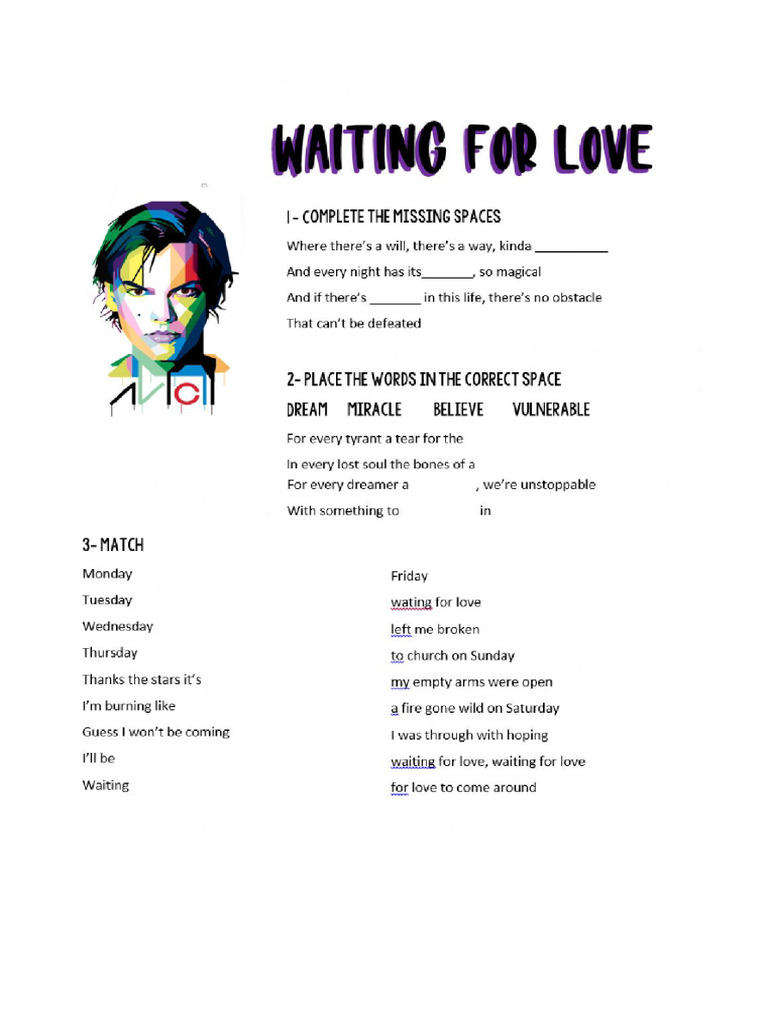 Worksheet 270167 | PDF