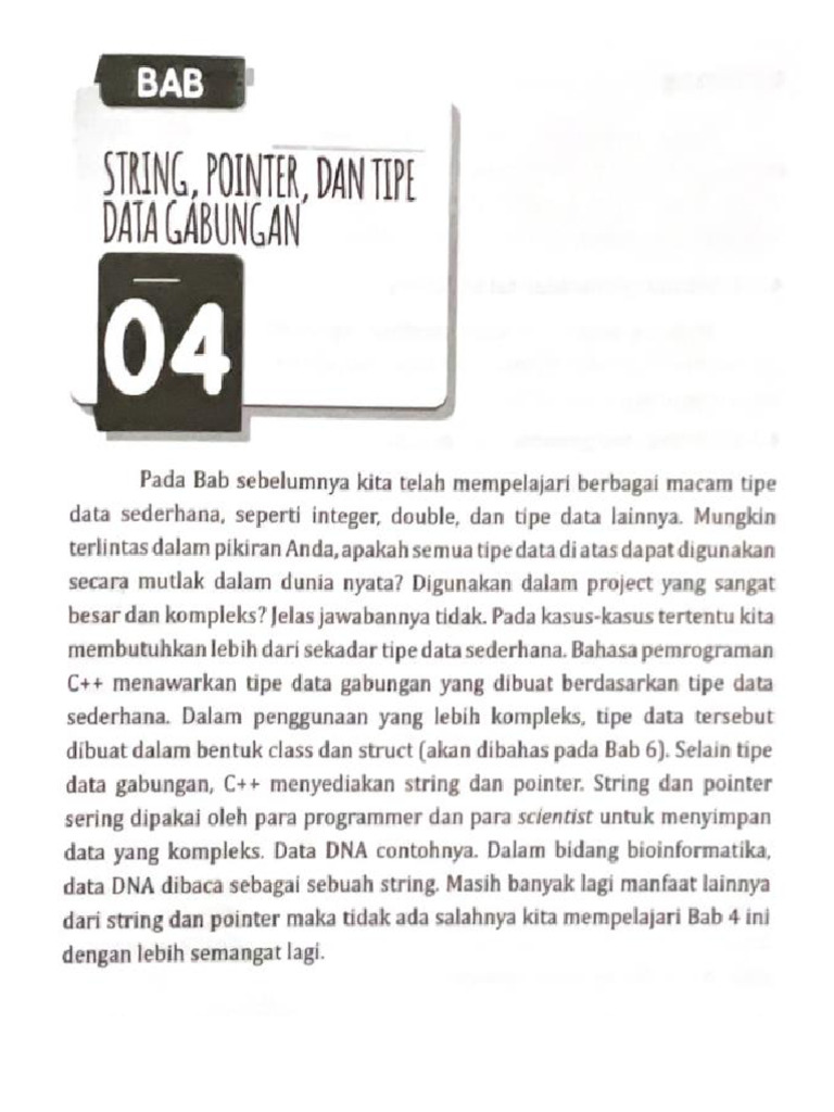 Materi Pertemuan - 3 Struktur Data | PDF