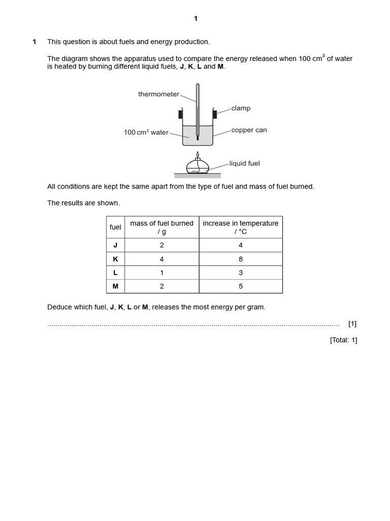 Igcse Chemical Reactions Test6 | PDF | Nitrogen | Chemical Reactions