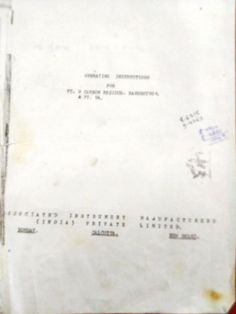 Carbon Residue | PDF