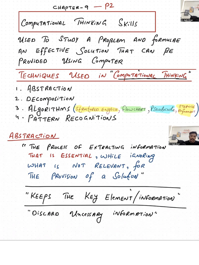 Computer Science Paper 2 (Lecture 1-Lecture 3) | PDF