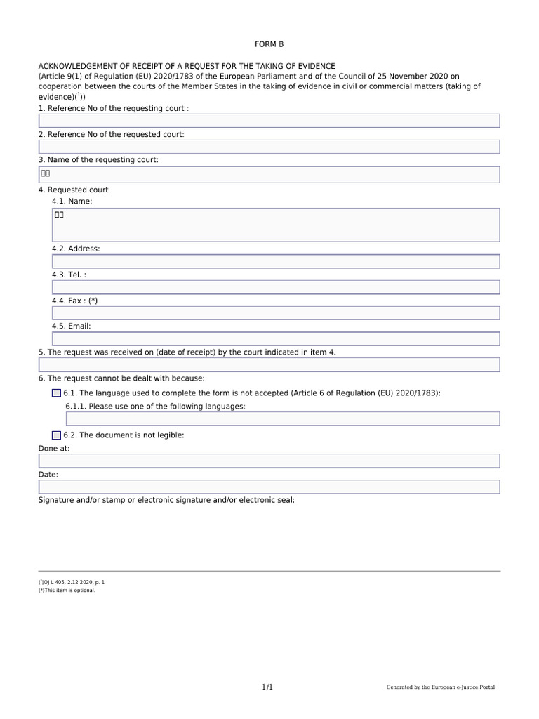 European E-Justice Portal - 26042025 | PDF