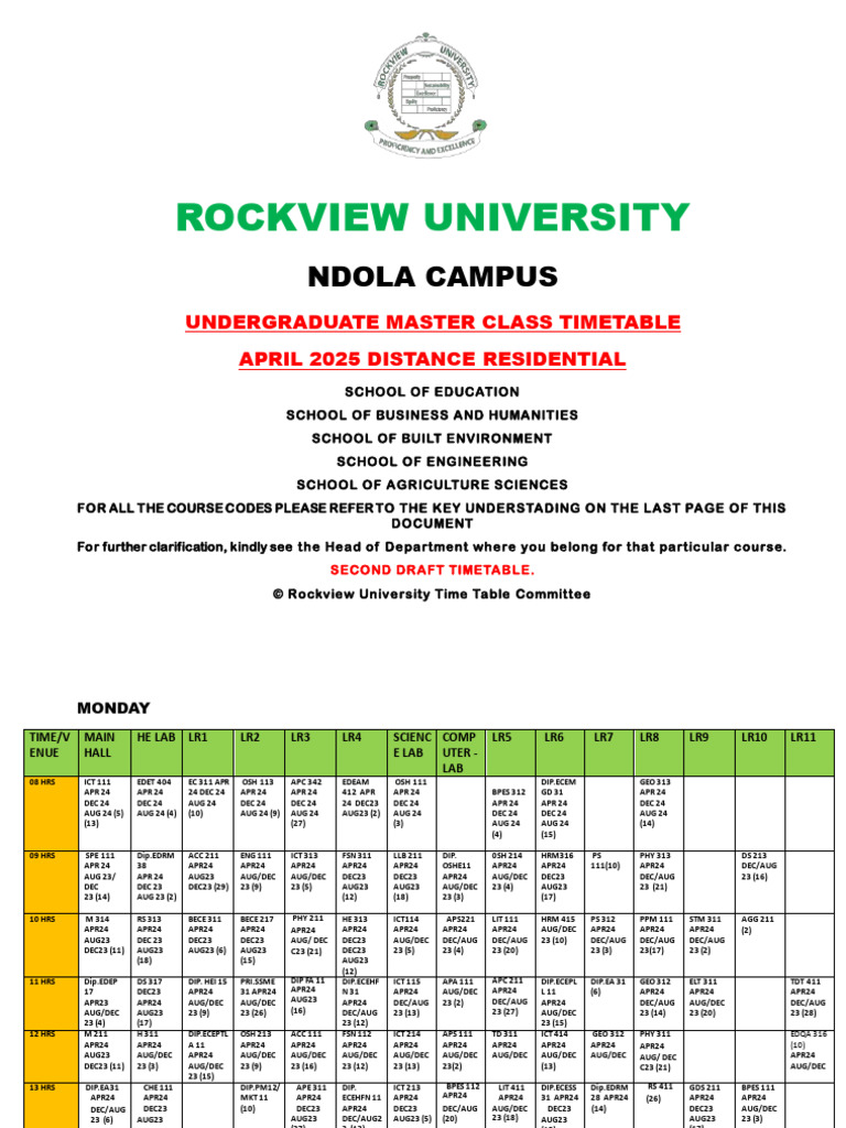 Examinations Sessional Dates 2023 2025 | PDF