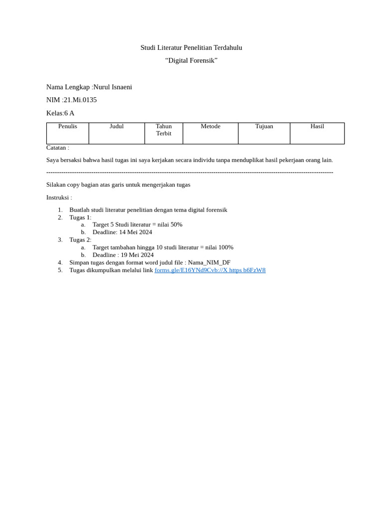 TUGAS JURNAL DIGITAL FORENSIK | PDF