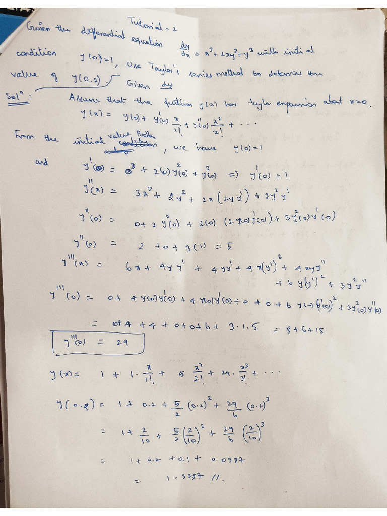 Math 1 ST April Tut 2 | PDF