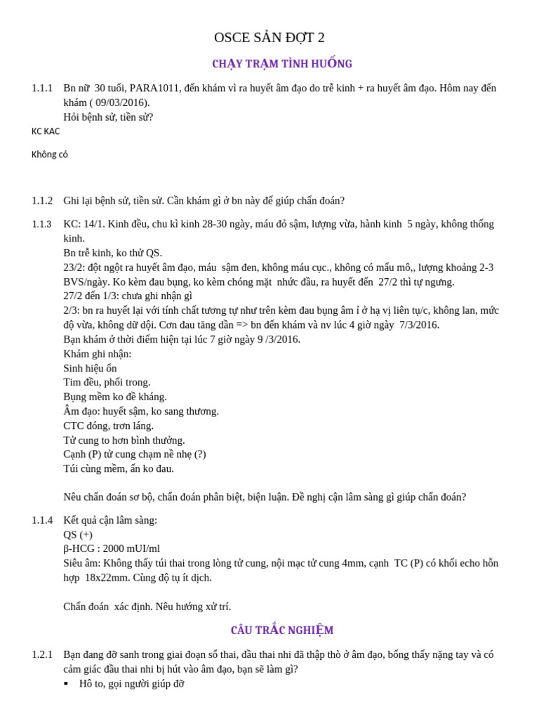 OSCE San Dot 2 | PDF