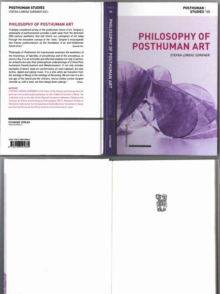 Stefan L. Sorgner - Philosophy of Posthuman Art | PDF | Transhumanism | Liberal Arts Education