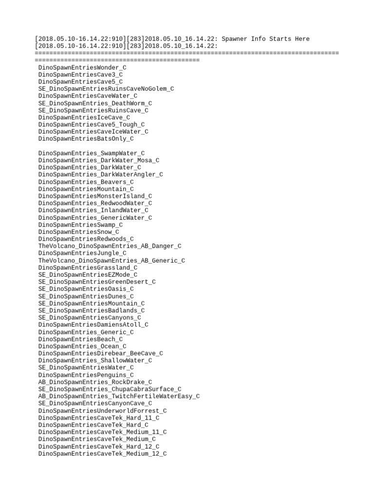 Volcano Spawn Entries | PDF | Physiographic Divisions | Earth Sciences