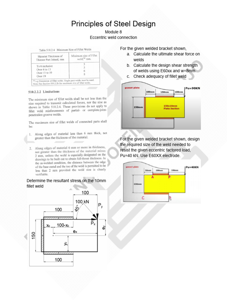 Steel Design Module 8 2 | PDF