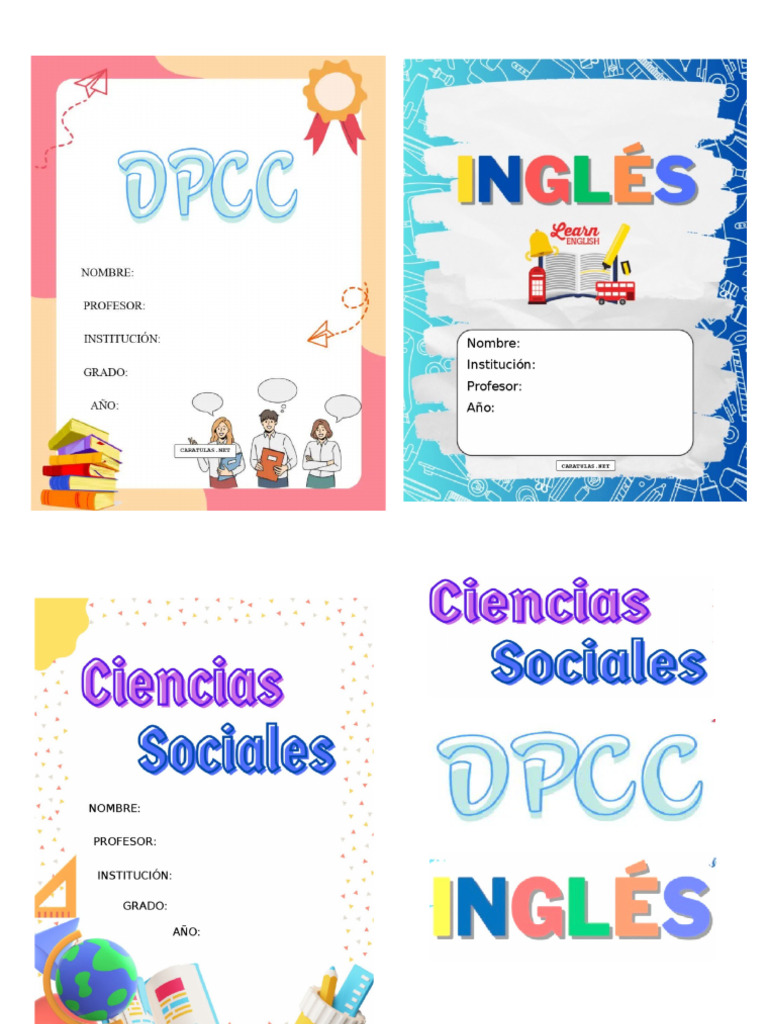 Caratulas 2025 | PDF