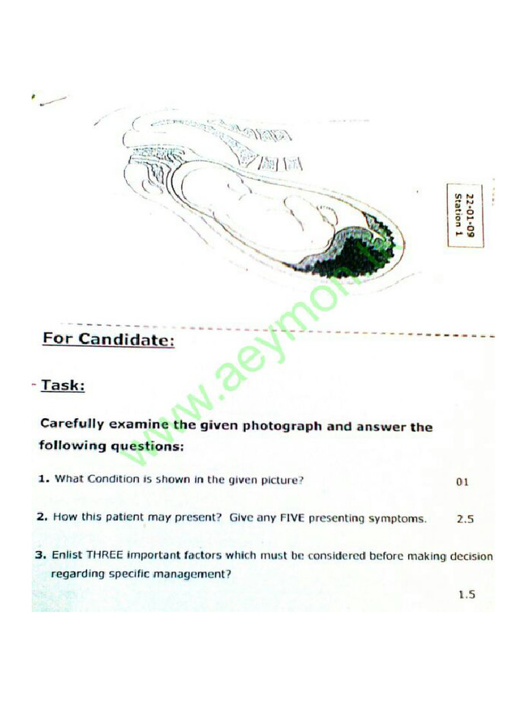 Gynae Ospe Uhs-1 | PDF