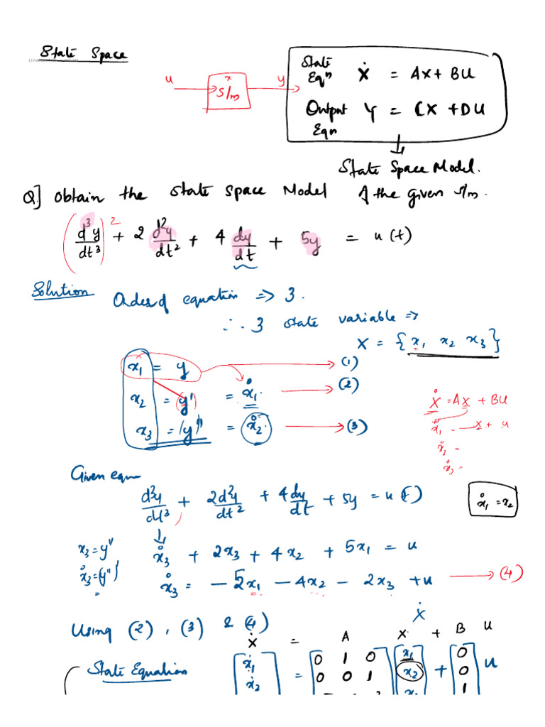 7 State Space Modelling Pdf