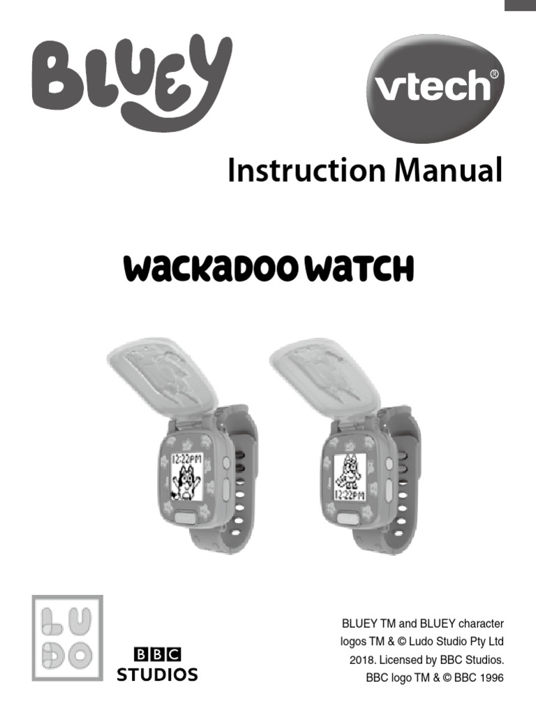 Wackadoo Watch Instruction Manual | PDF | Radio | Electromagnetic ...