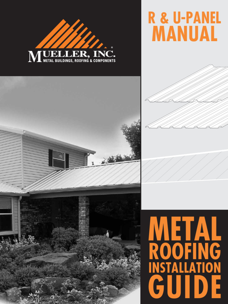 Mueller, Inc. R&U Panel Install Guide | PDF | Roof | Deck (Ship)