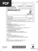 Mathematics 2024 Past Paper | PDF