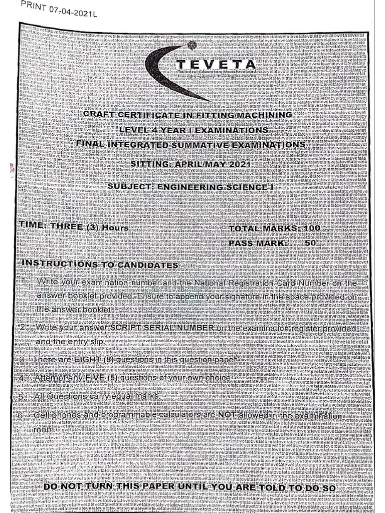 Prayer Points of Eng Science | PDF