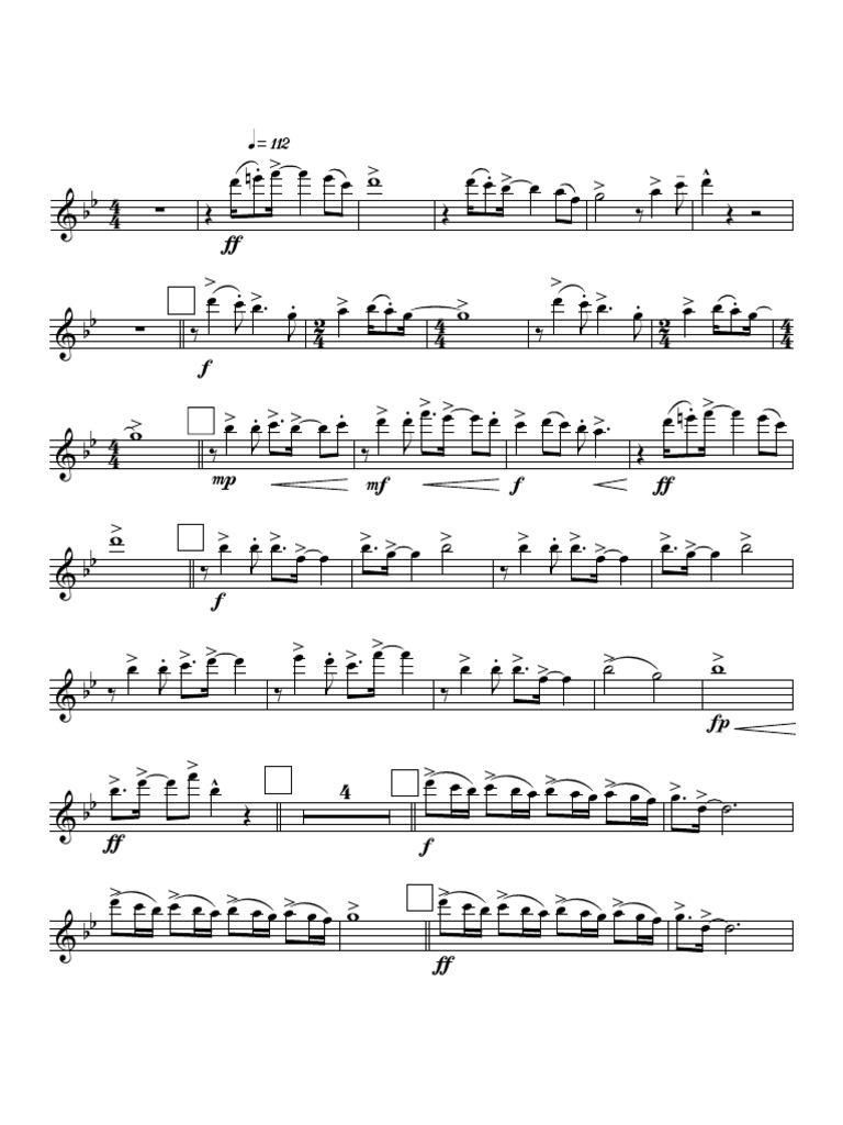 01-Flute 1 | PDF