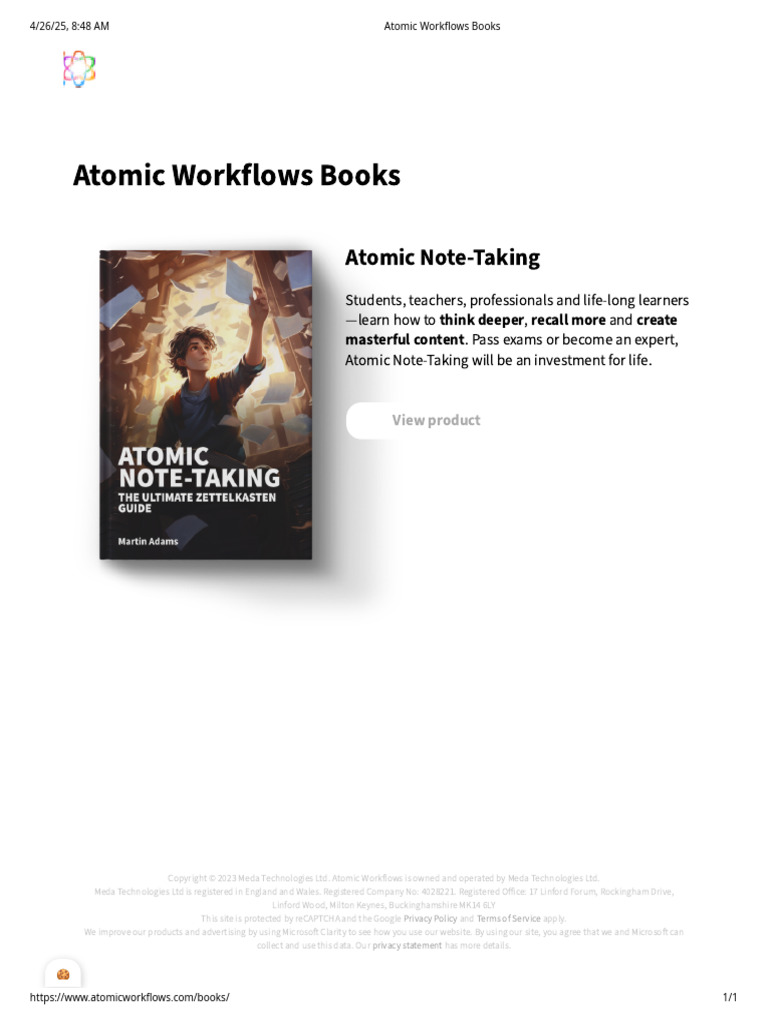 Atomic Workflows Books | PDF