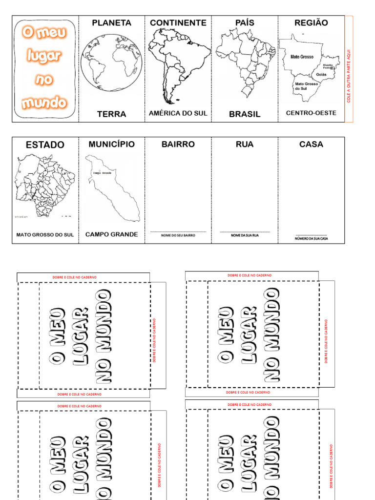 Meu Lugar no Mundo: Brasil e Bairro | PDF