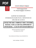 Exode Rural : Définition et Solutions | PDF | Zone rurale | Agriculture
