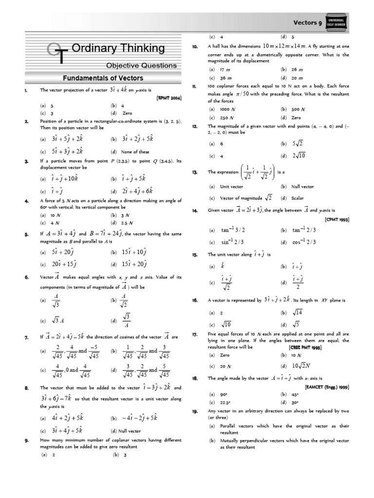 Vectors | PDF | Euclidean Vector | Force