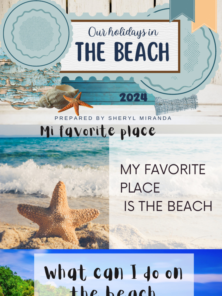 Beach Activities and Relaxation Guide 2024 | PDF | Beach | Sea