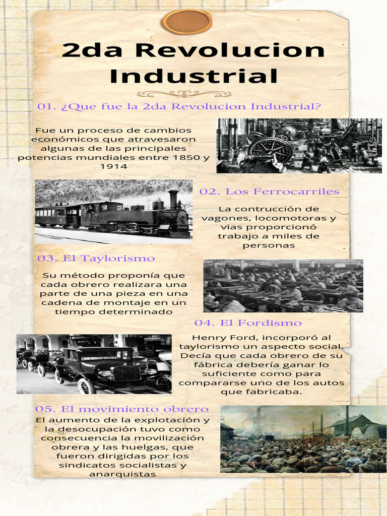 Segunda Revolucion Industrial | PDF | Revolución industrial | Producción en masa