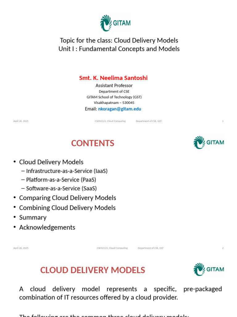 class_8_m1_cloud_delivery_models (3) | PDF | Cloud Computing | Software As A Service