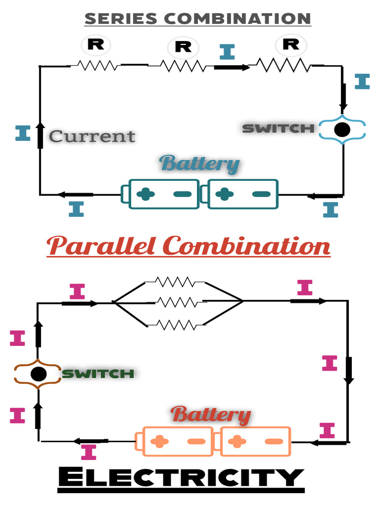 Battery: Parallel Combination | PDF