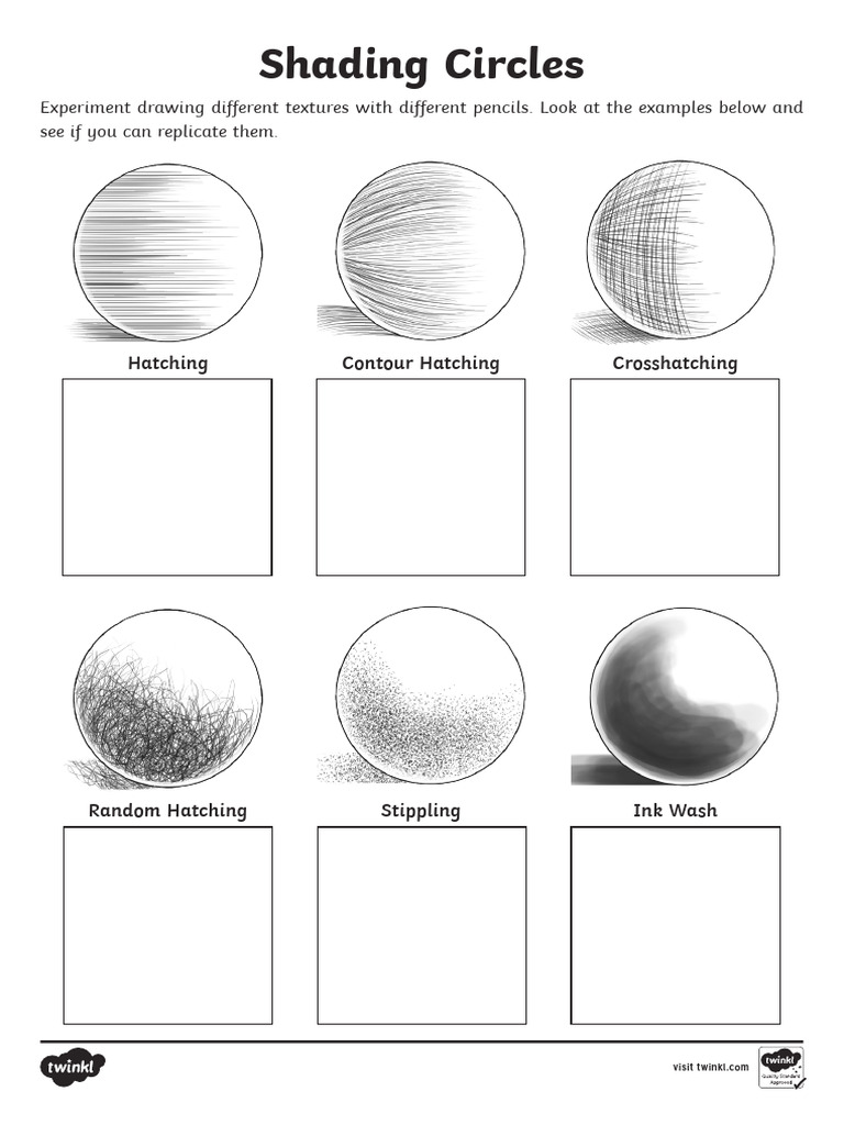 Shading Circles Activity Sheet | PDF