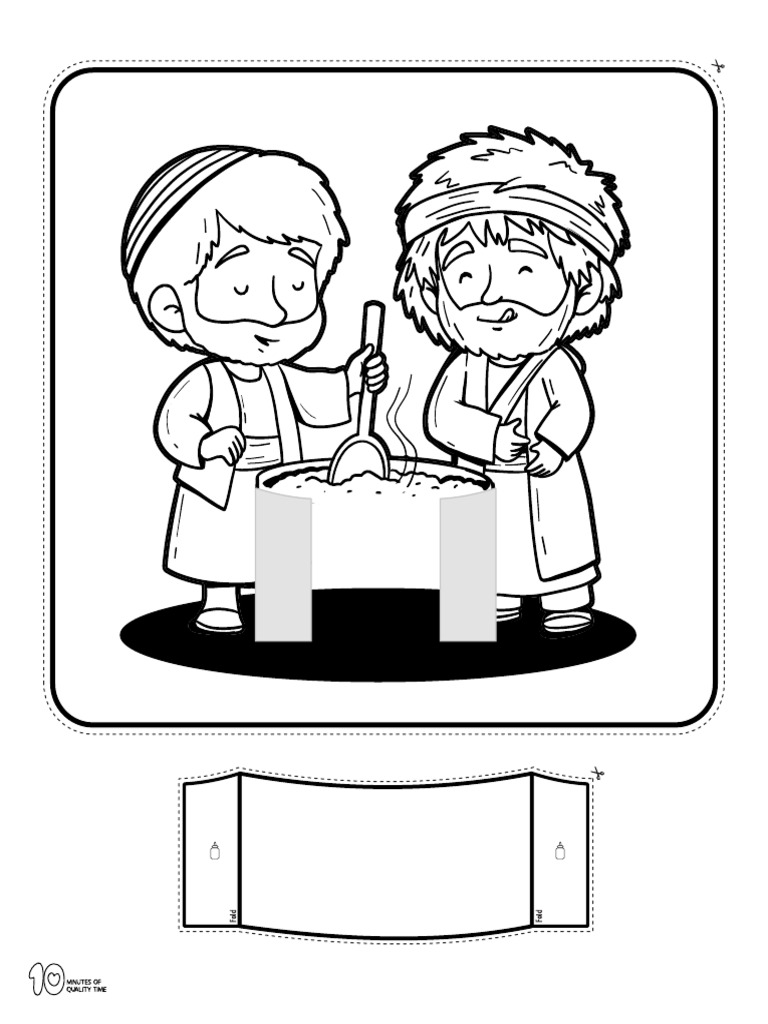 Esau Sells His Birthright 3D Craft BW | PDF