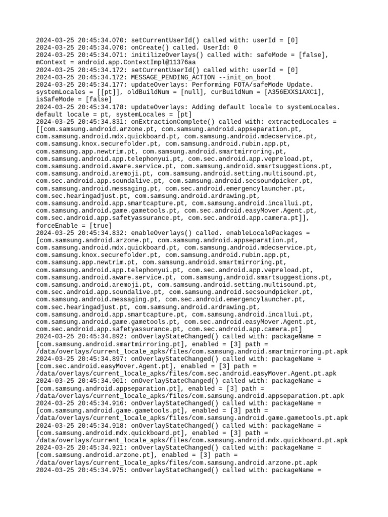Lom Log | PDF | Android (Robot) | Software