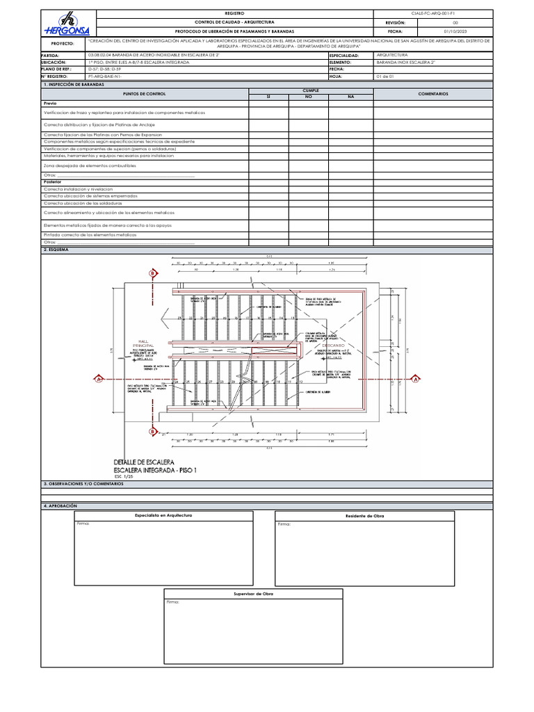 Protocolo de Barandas | PDF