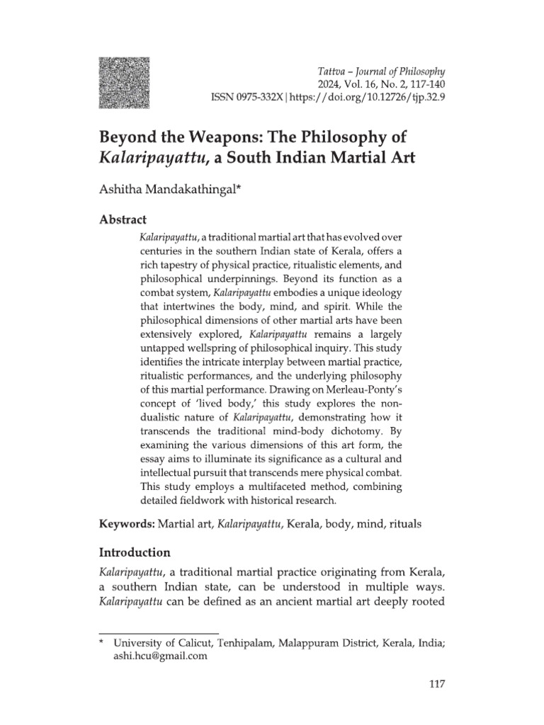 Kalari Philosophy | PDF