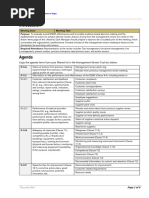 Management Review Agenda & Minutes Sample | PDF | Iso 9000 | Quality ...