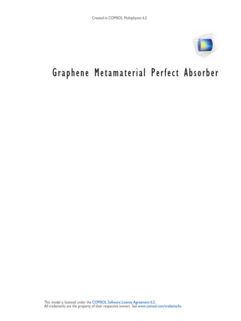 Aphene Metamaterial Perfect Absorber | PDF | Graphene | Metamaterial