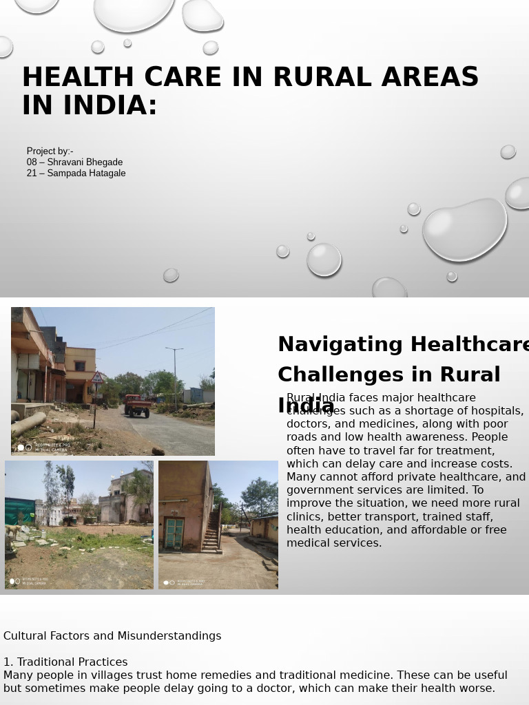 Healthcare in Rural Areas | PDF | Health Care | Clinic