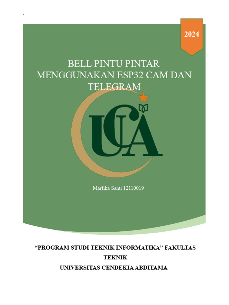 Marfika Santi - 12110019 - UTS PROPOSAL CAPSTON | PDF