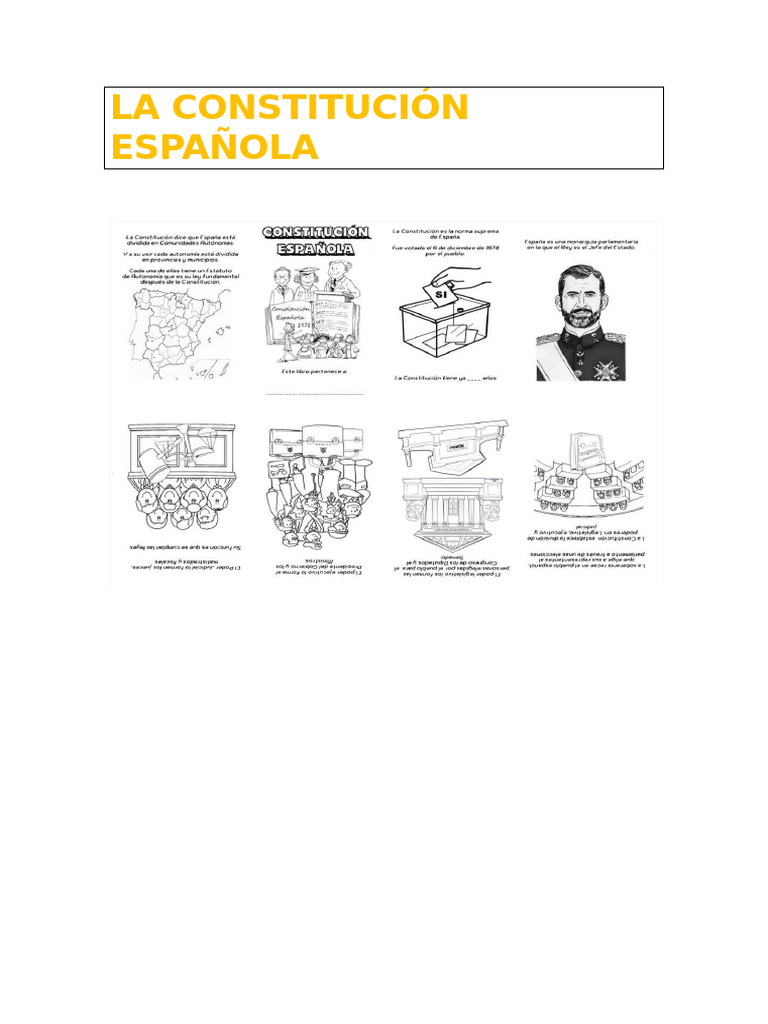 La Constitución Española Pdf