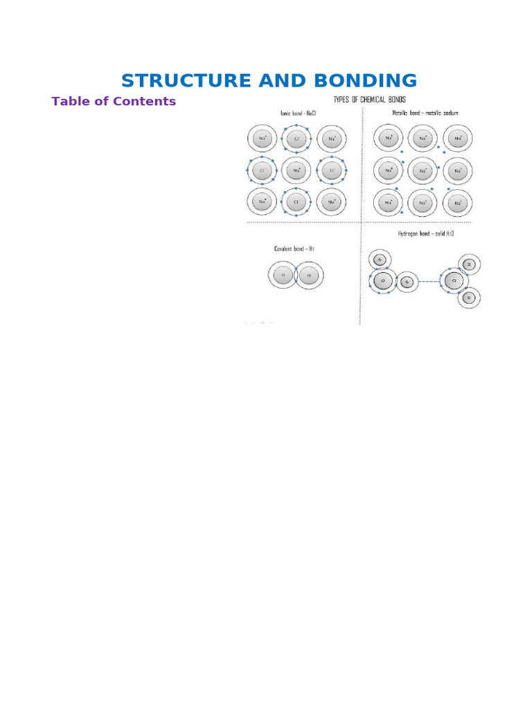 2.3 Structure and Bonding | PDF