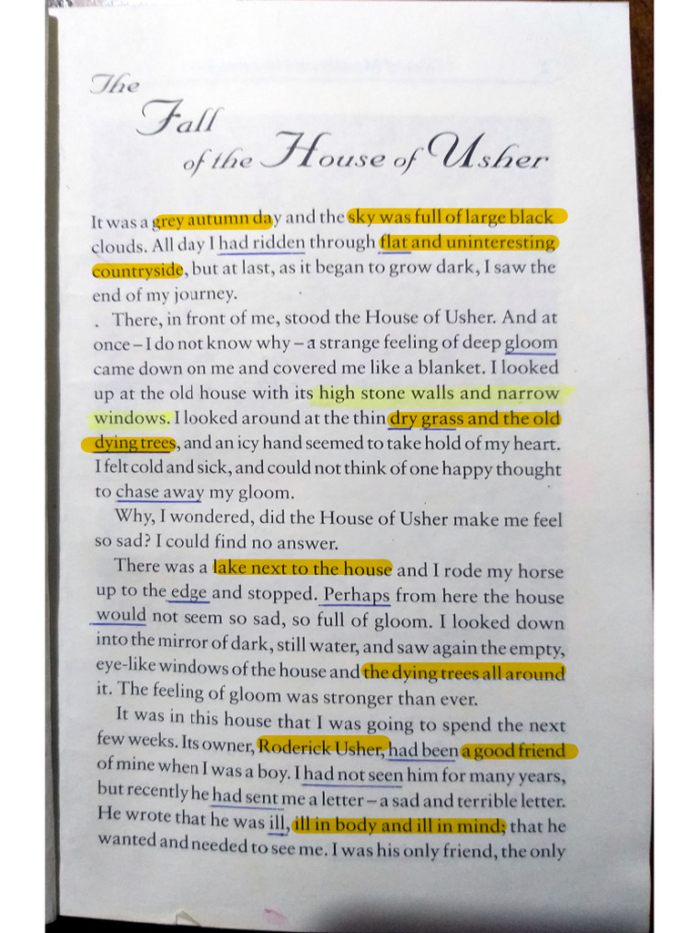 The Fall of The House of Usher | PDF
