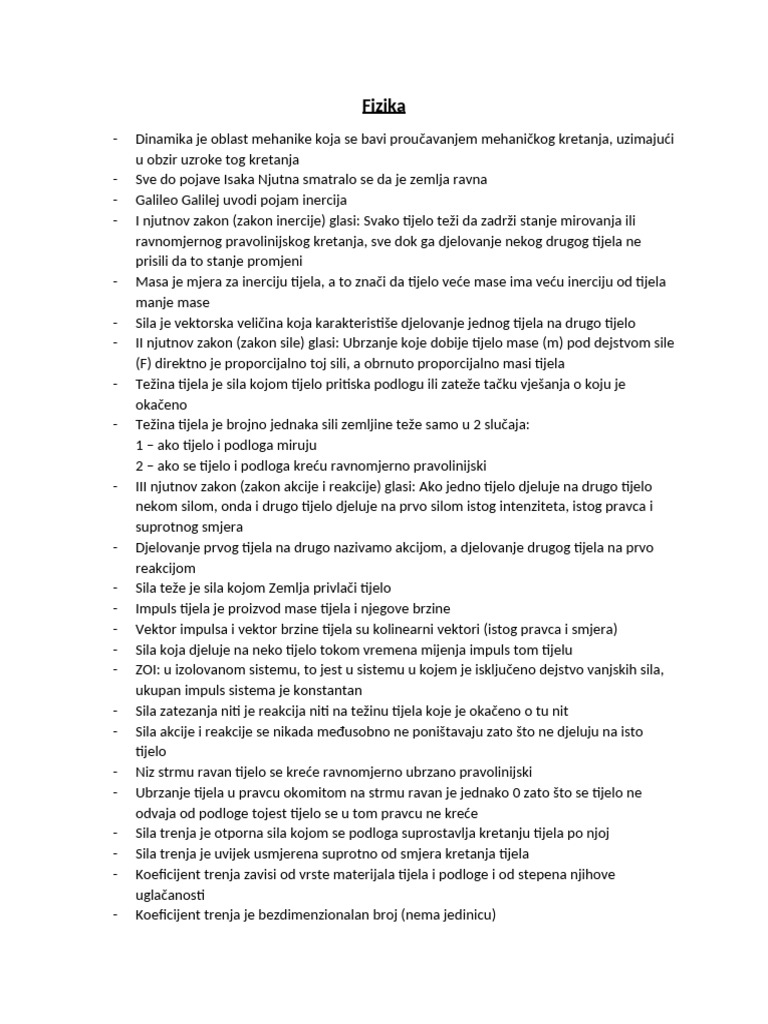 Fizika Dinamika | PDF